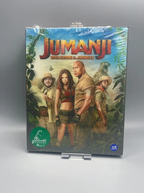 JUMANJI WELCOME TO The Jungle Steelbook Lenticular FullSlip KimchiDVD O ...
