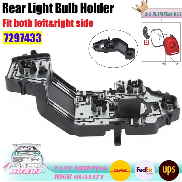 FOR MINI ONE Cooper Jcw F55 F56 F57 Rear Light Lamp Bulb Holder Socket ...