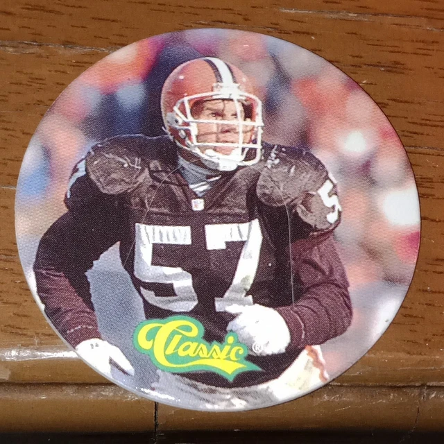 1993 CLASSIC NFL Football Pogs TONX #81 ARGILE MATTHEWS CLEVELAND ...