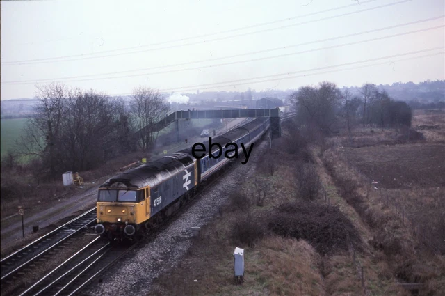 35MM RAILWAY SLIDE - BR Diesel Electric Loco Class 47. 47526 @ Didcot ...