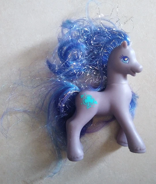 FIGURINE MON PETIT Poney My Little Pony Clever Clover Porte Bonheur G2 ...