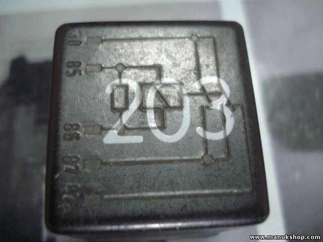 RELAIS AUDI 100 A4 A6 A8 NR.203 8A0951253A 899585 8A0 951 253A ...