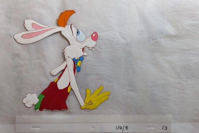 DISNEY WHO FRAMED Roger Rabbit Original Production Animation Cel EUR ...