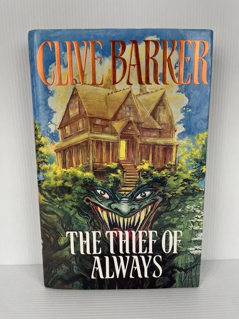 THE THIEF OF Always by Clive Barker Hardcover 1992 Illustrated Horror ...