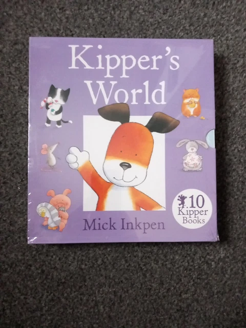 KIPPER THE DOG 10 Book Slipcase Collection Set By Mick Inkpen £30.00 ...