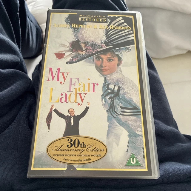 MY FAIR LADY PAL VHS Video, staring Audrey Hepburn and Rex Harrison £5. ...