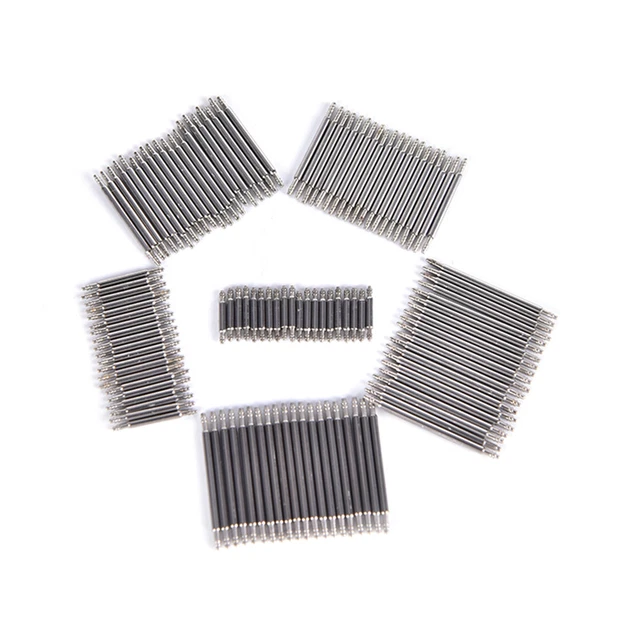20PCS STAINLESS STEEL Spring Bar Pins Link For Watch Band Strap Size 8 ...