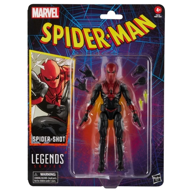 FIGURA DE ACCIÓN Marvel Legends Series Spider-Shot F9019 De 6" EUR 30 ...