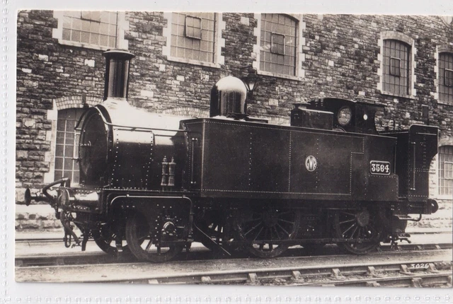 GWR LOCOMOTIVE Number 3564 At Swindon? Rp Railway Photographs £2.28 ...