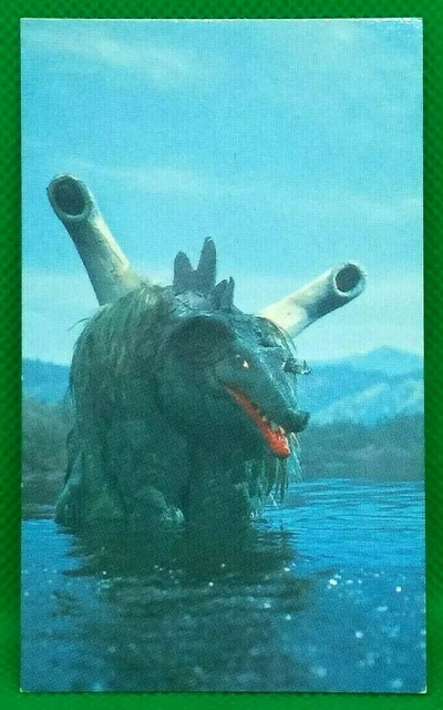 LEOGON ULTRA LARGE Monster Card Tokusatsu Kaiju #37 Vintage Giapponese ...