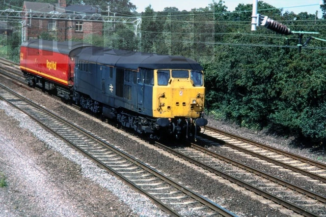 35MM SLIDE BR British Rail Diesel Loco Class 31 31456 Cathiron 1992 ...