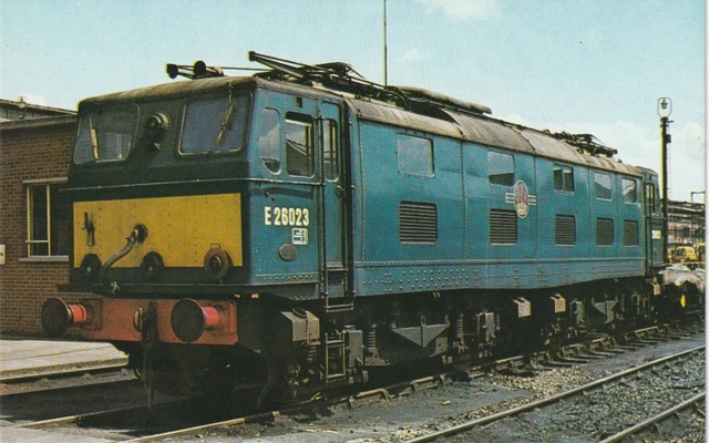 CLASS 76 ELECTRIC Locomotive E26023 Crewe 1960s unused postcard £2.60 ...