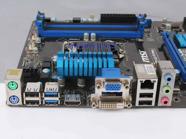 MSI Z87-G41 PC Mate Motherboard MS-7850 Intel Z87 LGA 1150/Socket H3 ...