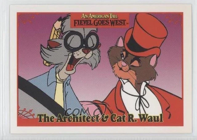1991 IMPEL AN American Tail: Fievel Goes West The Architect & Cat R ...