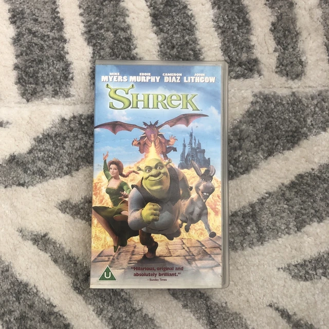 SHREK (VHS, 2001) £5.38 - PicClick UK