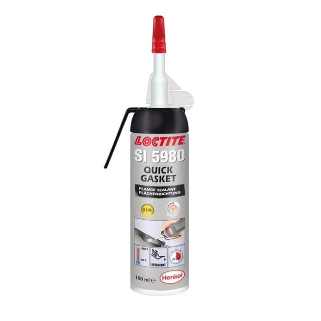 LOCTITE SI 5980 JOINT SILICONE NOIR QUICK GASKET, CARTOUCHE 100 ml EUR ...
