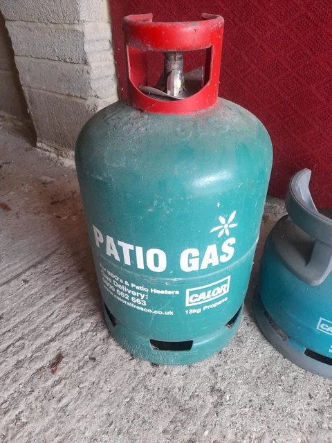 CALOR PATIO GAS Bottle 13KG Propane £30.00 - PicClick UK