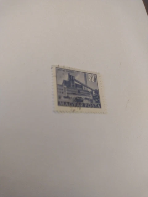 BRIEFMARKE MAGYAR POSTA 50f. Ungarn, Budapest EUR 9,99 - PicClick DE