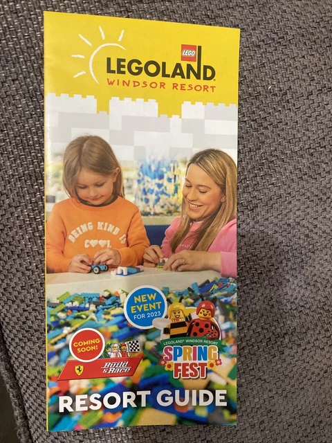 LEGOLAND LEGO WINDSOR 2023 RESORT GUIDE MAP LEAFLET BRAND NEW x 1 EUR 1 ...