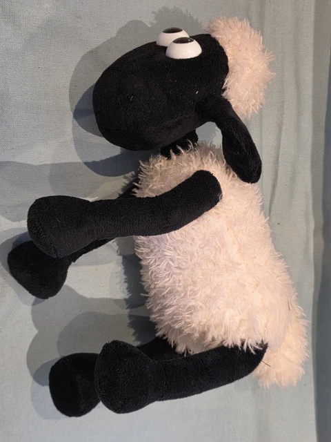 VINTAGE 2007 SHAUN The Sheep Bendable Legs Posable Plush Teddy Golden ...