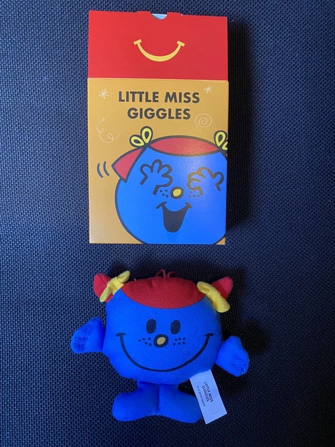 LITTLE MISS GIGGLES 2024 MCDONALDS HAPPY MEAL PLUSH SOFT TOY (Yellow ...