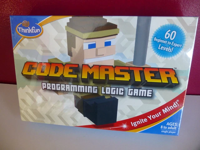 CODE MASTER - Programming Logic Game by Thinkfun (2015) NEW Sealed $8. ...