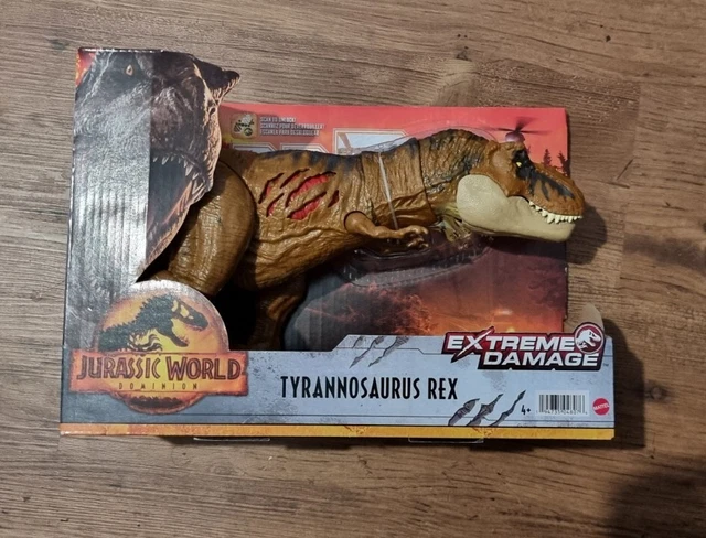 JURASSIC WORLD DOMINION Tyrannosaurus Rex T-Rex Extreme Damage ...