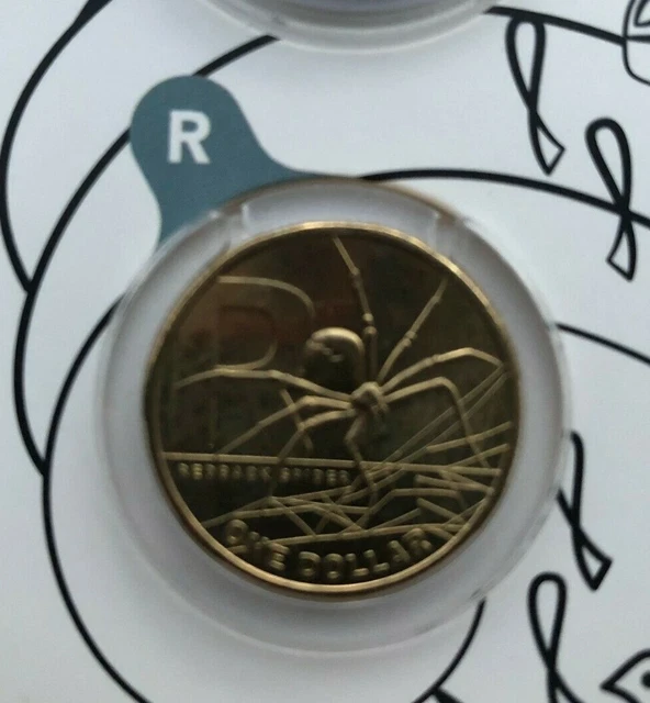 AUSTRALIA: THE GREAT Aussie Coin Hunt 2 - 2021 $1 Alphabet Letter R Unc ...