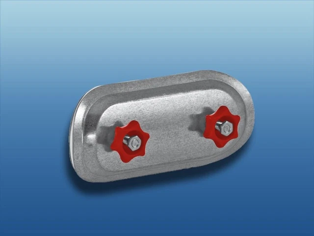 ROHR REVISIONSDECKEL REINIGUNGSÖFFNUNG Revisionsklappe Wickelfalzrohr ...