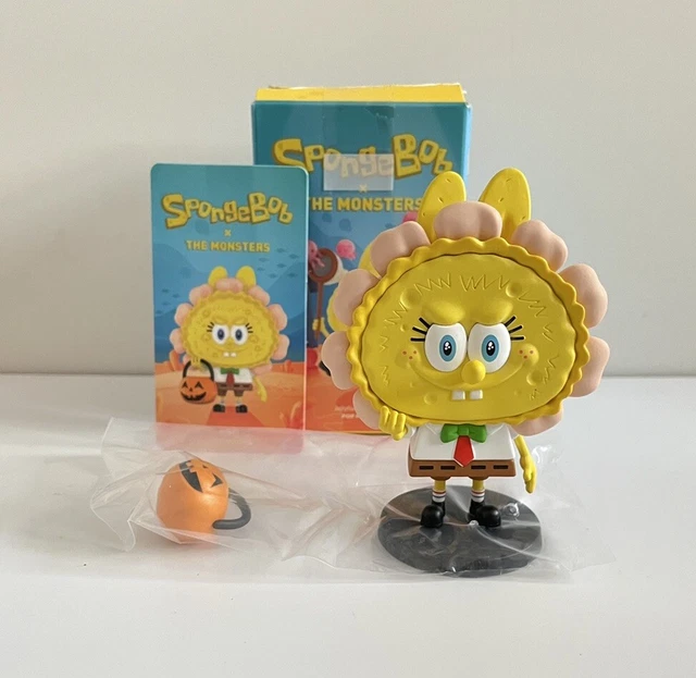 POP MART LABUBU The Monsters SpongeBob Blind Box Figure Toy Pumpkin ...