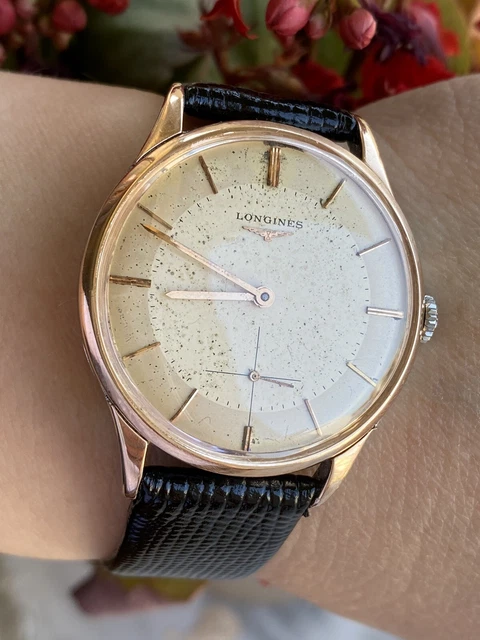 OROLOGIO LONGINES CAL.30L QUADRANTE IN PADELLA ORO E ACCIAIO UOMO 35mm ...