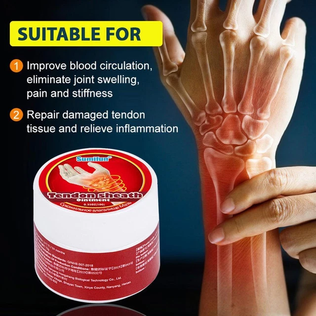 KNEE PAIN RELIEF Cream Meniscus Joint Sprain Analgesic Ointment Treat ...