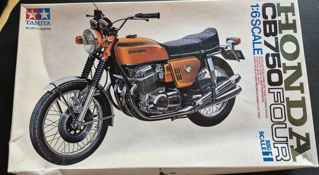 TAMIYA BAUSATZ HONDA CB 750 Four, Maßstab 1:6, Mit, OVP angefangen EUR 99,99 - PicClick DE