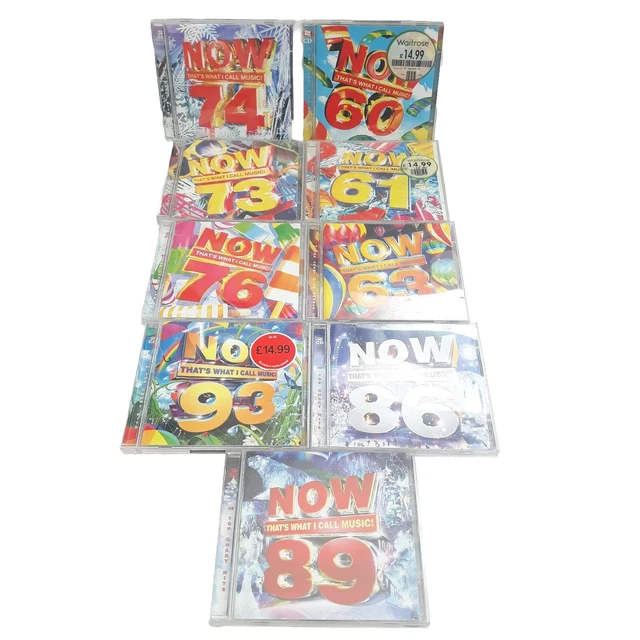 NOW THAT'S WHAT I Call Music - Original Double CD Bundle X 9 (18 discs ...