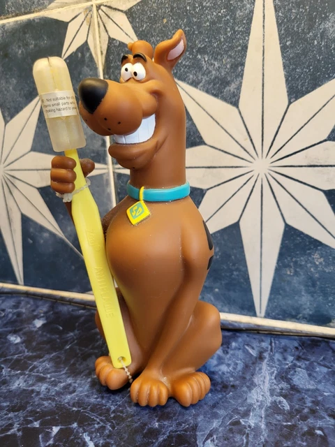 RARE VINTAGE HANNA Barbera Scooby Doo Vinyl Toothbrush Holder Mint 1999 ...