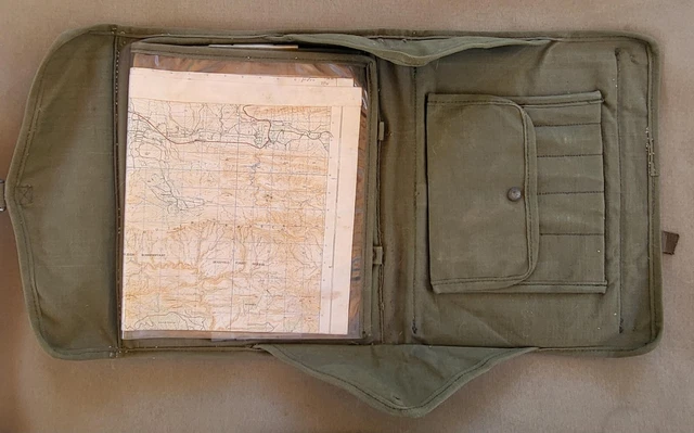 SADF RHODESIAN BUSH War Era South African Army Commanders' Map Case ...