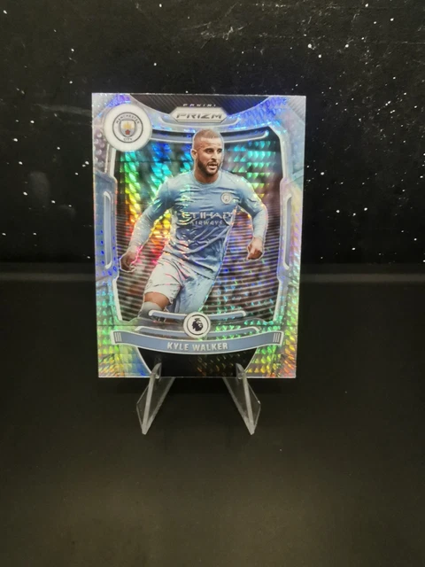KYLE WALKER SP Hyper Prizm Panini Prizm Premier League 21-22 Manchester ...