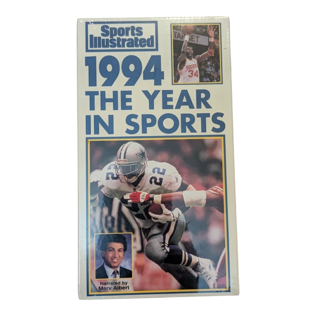 THE YEAR IN Sports VHS Sports Illustrated 1994 - Sealed $5.00 - PicClick CA