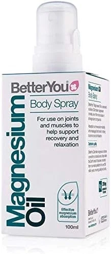 BETTER YOU MAGNESIUM Oil Original Spray 100ml (Pack of 2) £18.68 ...
