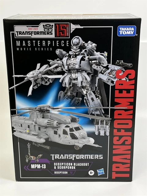 TRANSFORMERS MOVIE MASTERPIECE MPM 13 Decepticon Blackout Scorponok ...