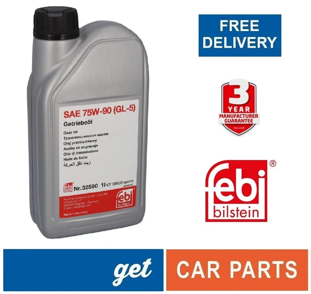 FEBI BILSTEIN TRANSMISSION Oil 32590 Gear Oil SAE 75W-90 (GL-5) £12.71 ...