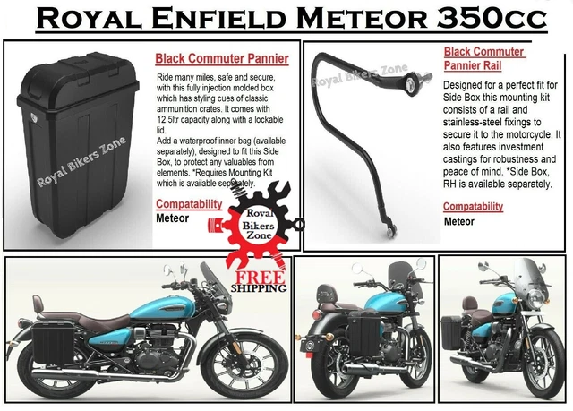 ROYAL ENFIELD &SIDE BOX, RH & PANNIER MOUNT KIT, RH" pour METEOR 350 ...