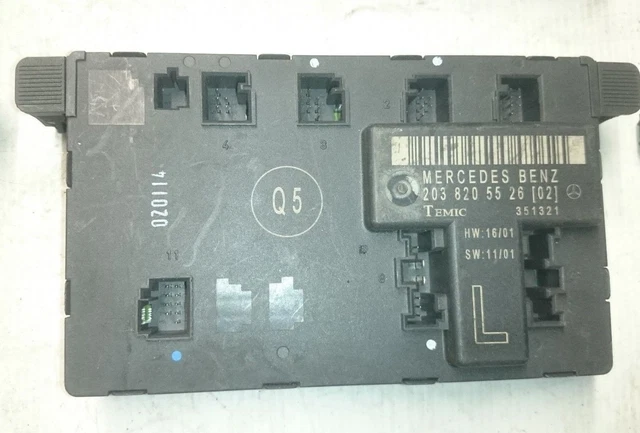 MERCEDES W203 S203 c220 Control Unit ECU Module 2038205526 £19.99 ...