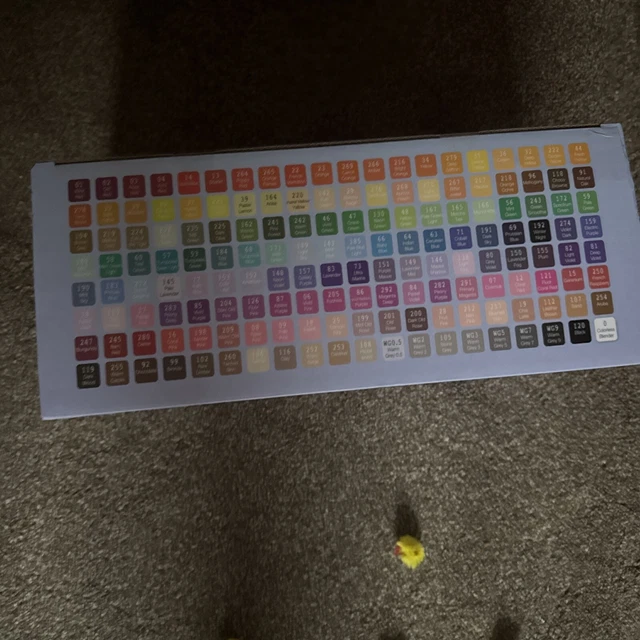 DECOTIME 160PK TWIN Markers Paint ART Deco Tray Set ANY SURFACE Dual ...