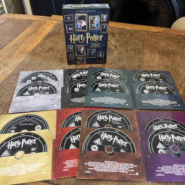 HARRY POTTER COMPLETE DVD Collection - Box Set With DVD Extras £6.07 ...
