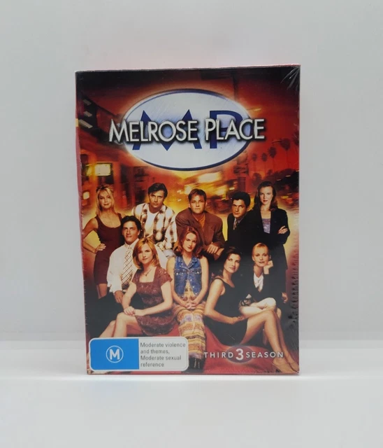 MELROSE PLACE SEASON 3 Heather Locklear DVD 8-Disc Set 1994 R4 Sealed ...