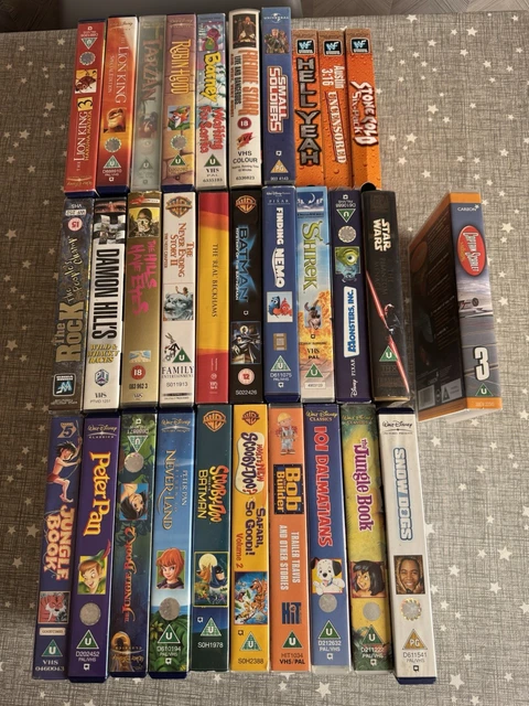 VHS VIDEO TAPES Bundle 39 Pack all working various titles £26.72 ...