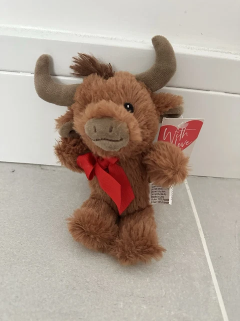 GEORGE BROWN CUDDLY Cow Plush Toy 8 Inch BNWT £1.89 - PicClick UK