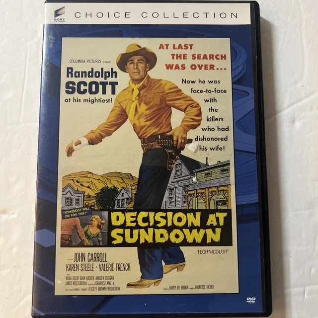 DECISION AT SUNDOWN (DVD, 1957, SONY CHOICE) - Randolph Scott £13.63 ...