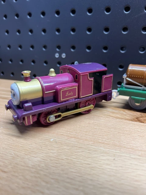 THOMAS & FRIENDS Trackmaster Lady Engine & Cargo Car Motorized Train £ ...